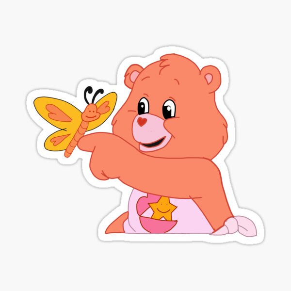 "happy bear" Sticker by itsrubii | Redbubble