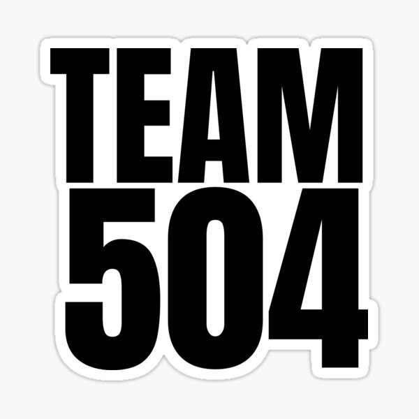 "Team 504 - Honduras Area Code " Sticker by YCRDesign | Redbubble