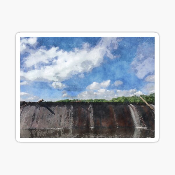 "Accotink Dam" Sticker for Sale by Ollivrosa | Redbubble