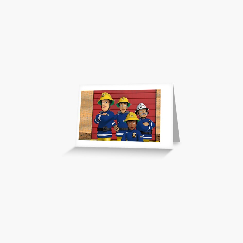 "Fireman Sam Design" Greeting Card for Sale by TomSearle02 | Redbubble