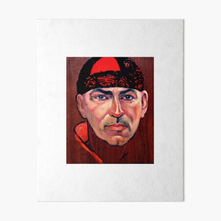 "Tim McKew, Cabaret Artist - original oil painting on Jarrah" Art Board ...