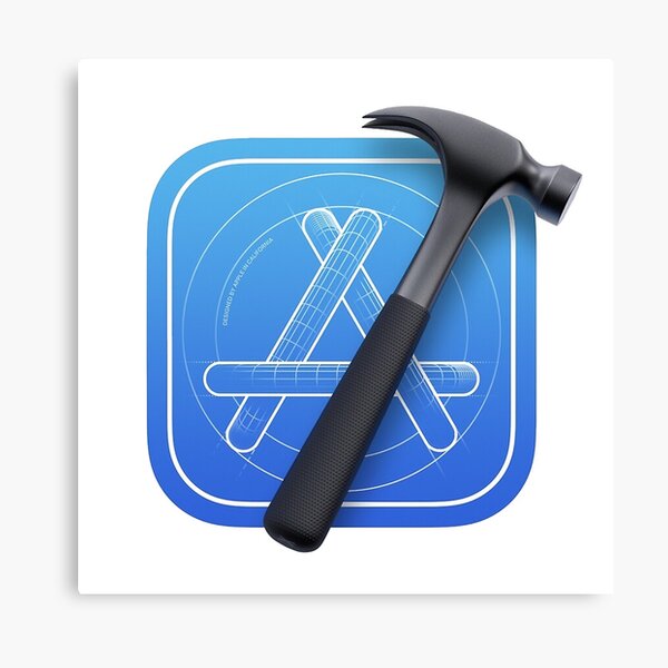 Xcode Canvas Prints Redbubble