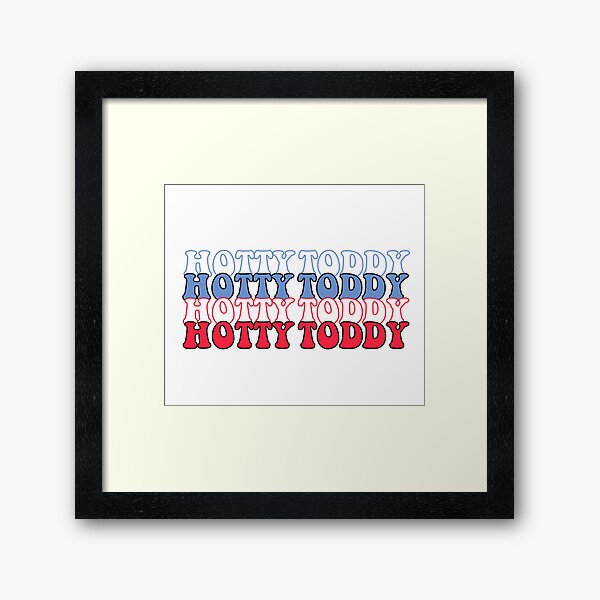 "Hotty Toddy" Framed Art Print for Sale by Delaneysdesigns | Redbubble
