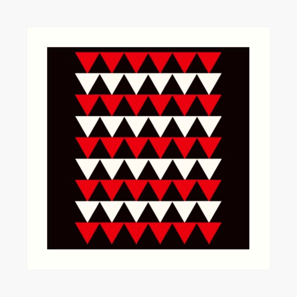 Polynesian Shark Tooth Art Prints | Redbubble