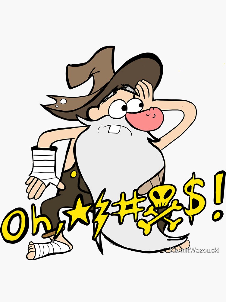 "McGucket Hambone" Sticker for Sale by KermitWazowski | Redbubble
