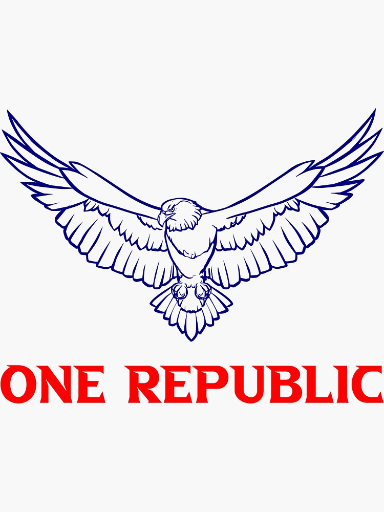 "OneRepublic logo " Sticker for Sale by OneRepublic | Redbubble