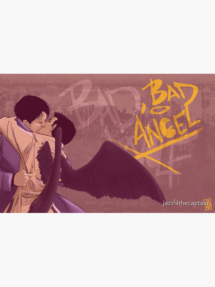 Lámina fotográfica «Bad, Bad Angel (Versión de alas negras)» de ...