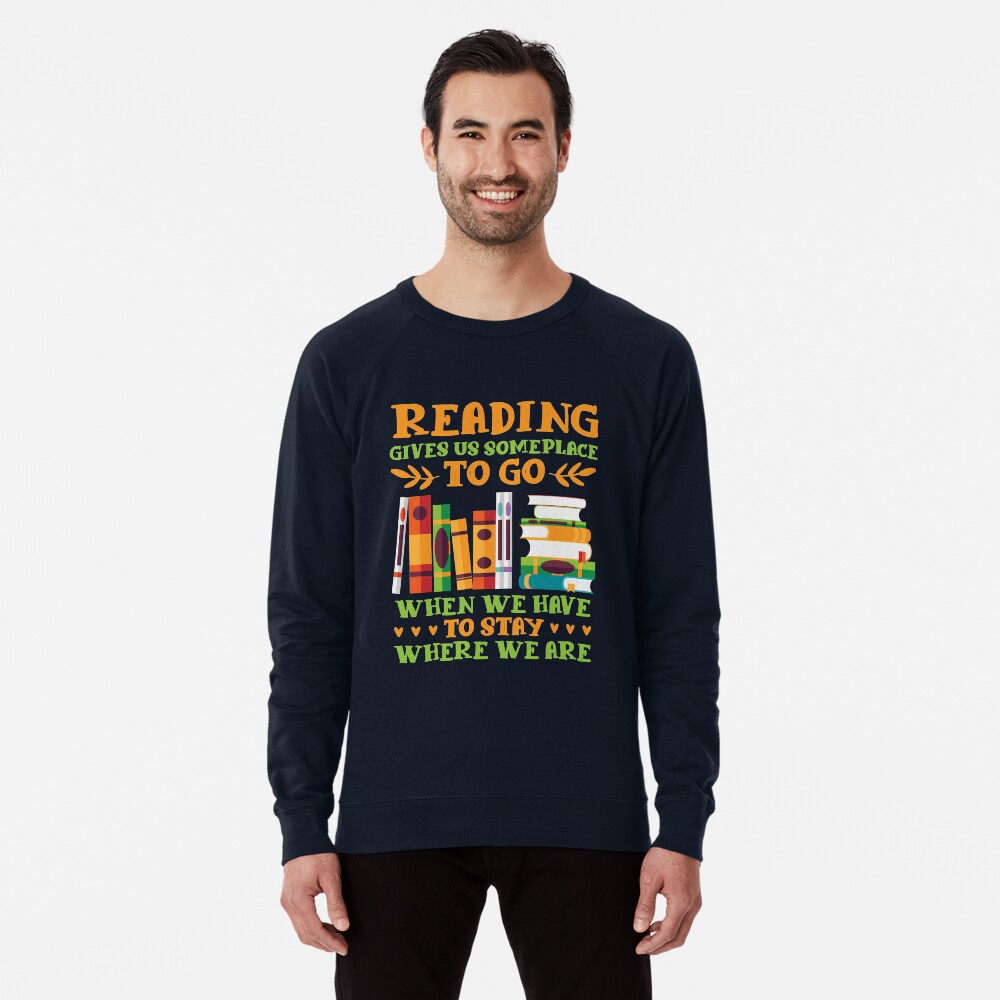 "Reading gives us someplace to go Book Reader" Poster for Sale by mmos ...