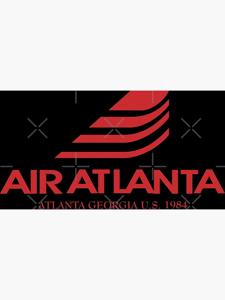 "Air Atlanta" Art Print by Yeaha | Redbubble