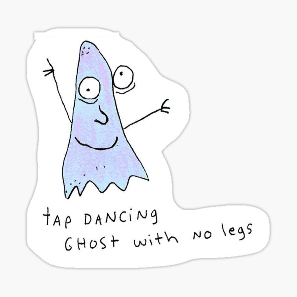 "Matthew Gray Gubler "tap dancing ghost with no legs"" Sticker by ...