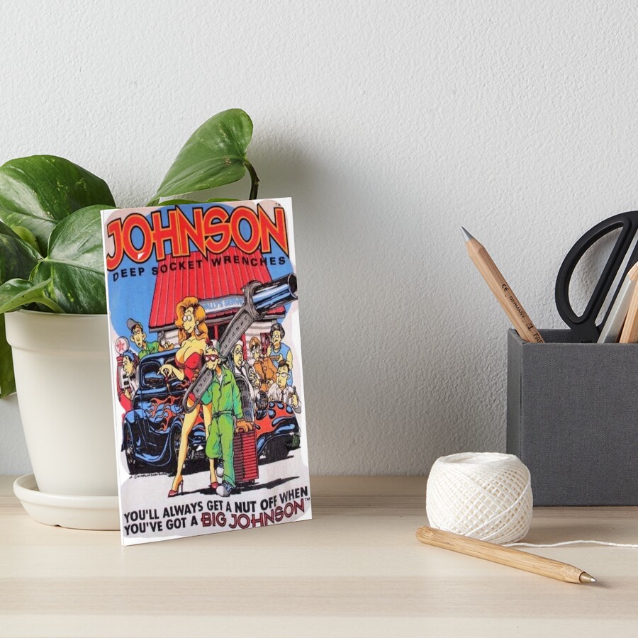 "big johnson" Poster for Sale by magdyrabee | Redbubble