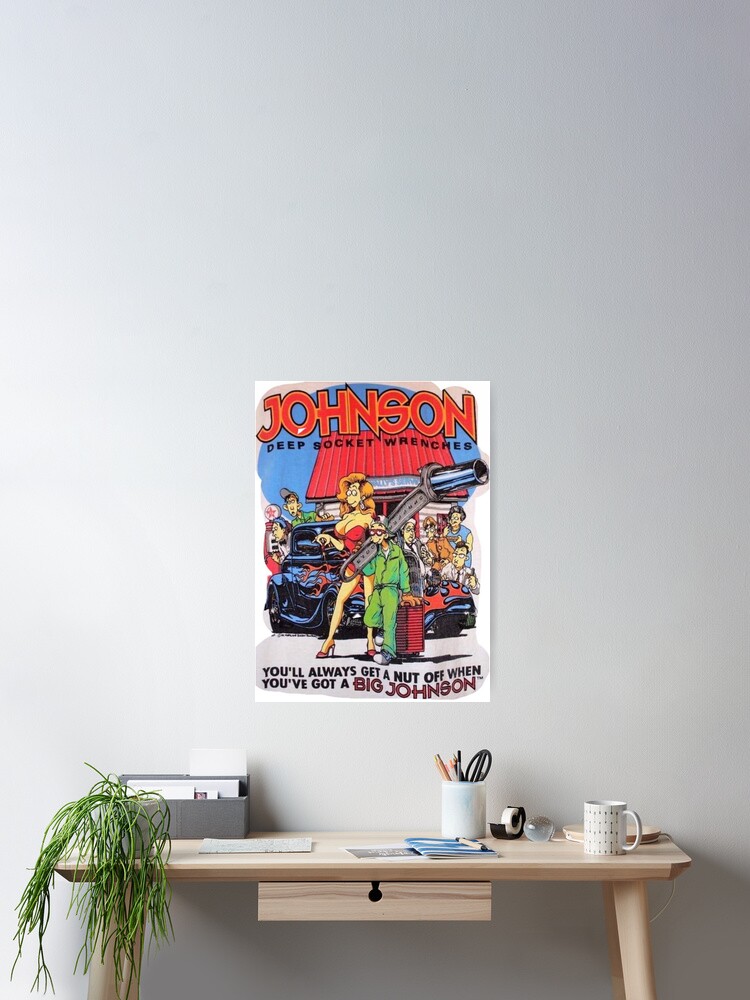 "big johnson" Poster for Sale by magdyrabee | Redbubble
