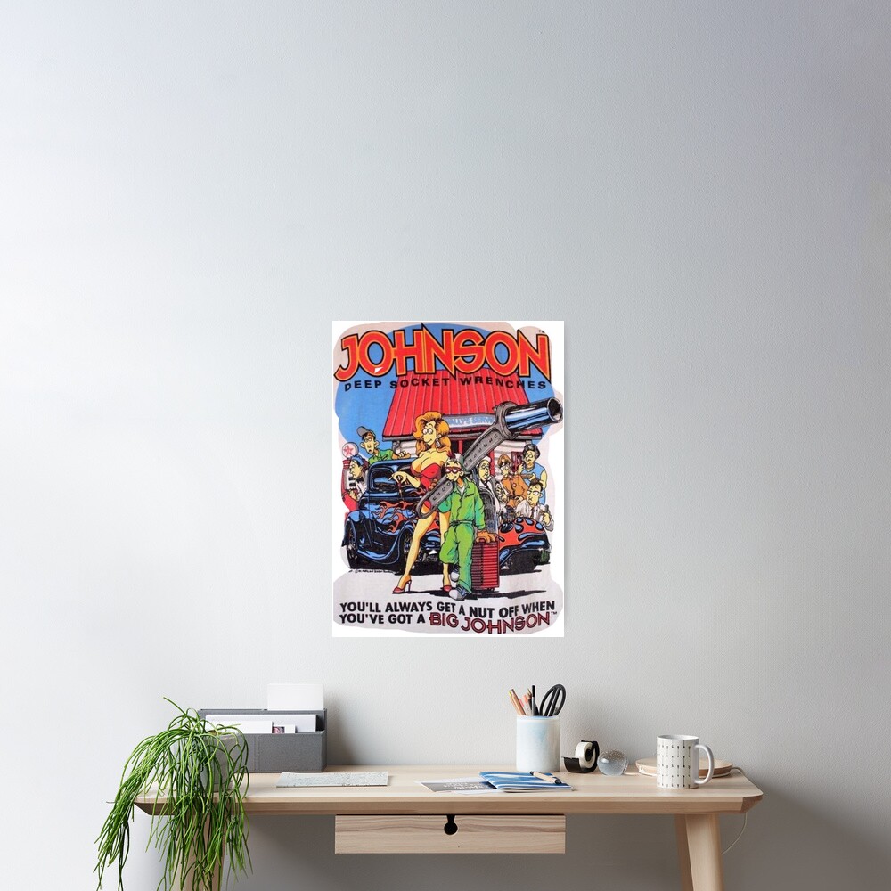 "big johnson" Poster for Sale by magdyrabee | Redbubble