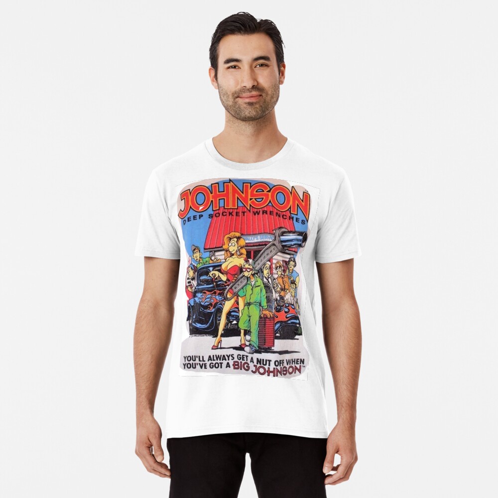 "big johnson" Essential T-Shirt for Sale by Mr. design | Redbubble