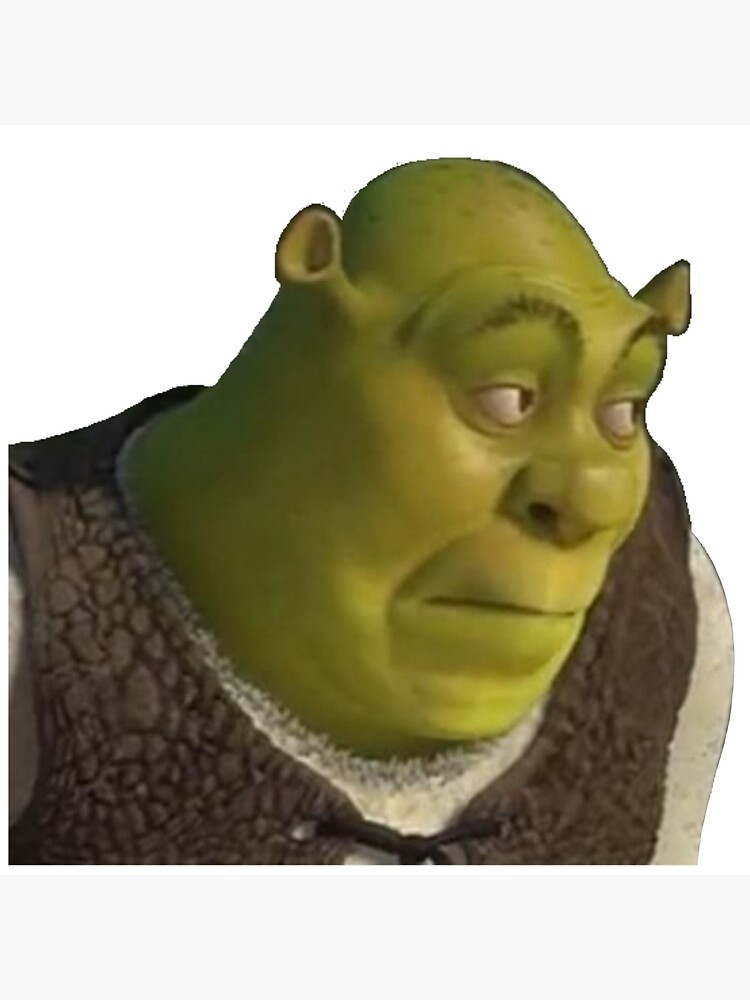 "Shrek sticker " Art Print for Sale by melinamoo | Redbubble