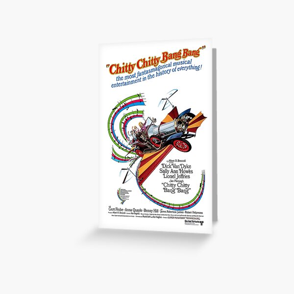 "Chitty Chitty Bang Bang (1968)" Greeting Card by postersrestored ...