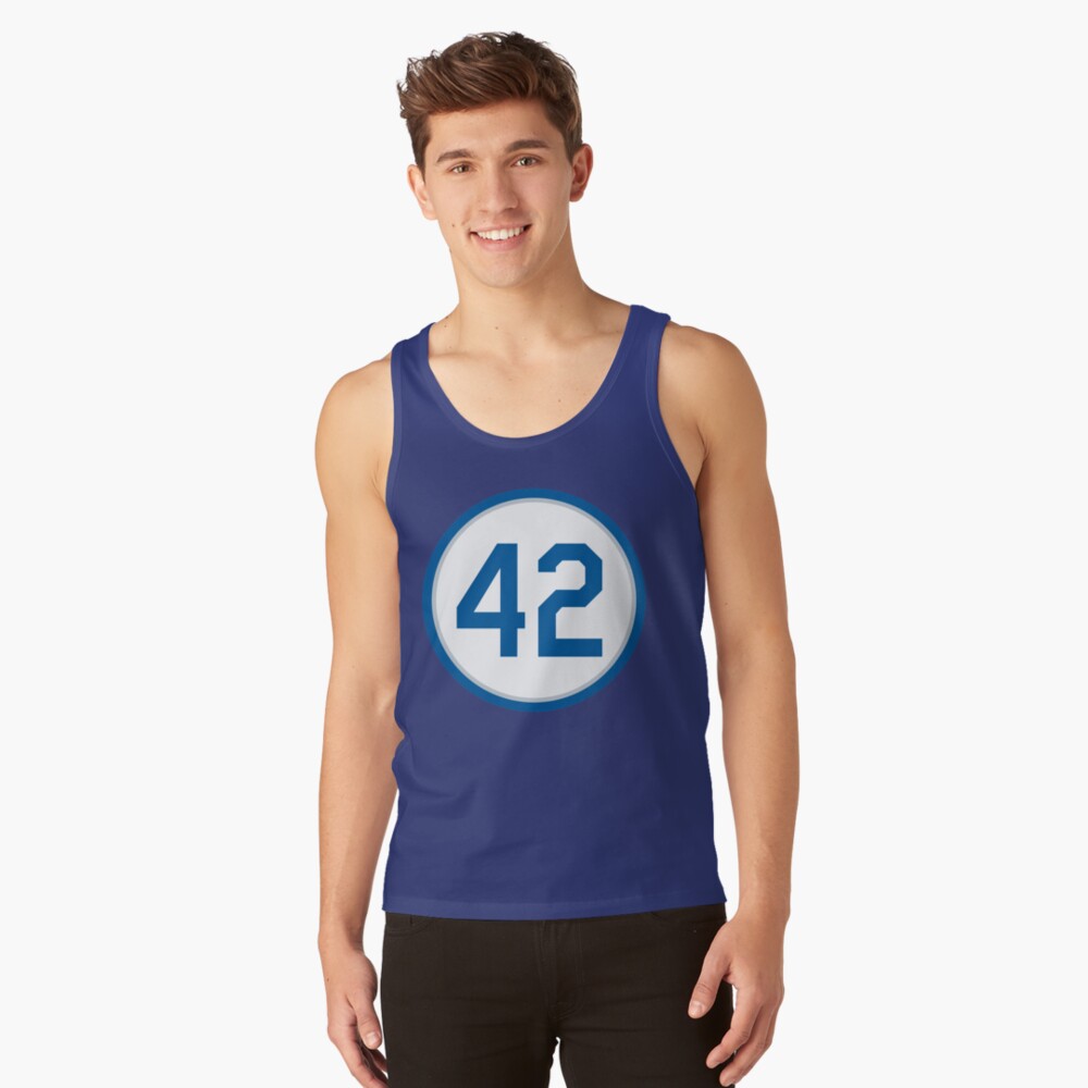 "Jackie Robinson #42 Jersey Number" Sticker for Sale by StickBall ...