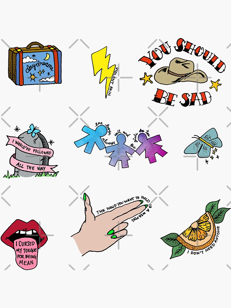 "Manic Doodles" Sticker for Sale by kobrakid31 | Redbubble