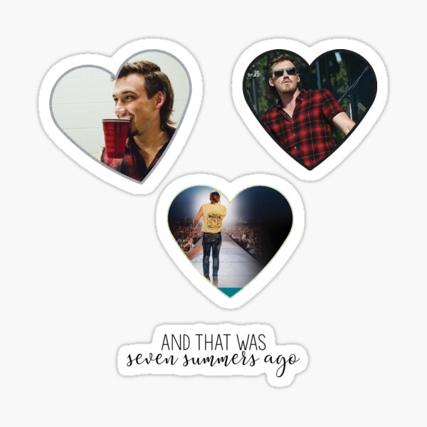 Morgan Wallen Pack Stickers | Redbubble