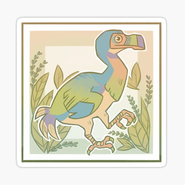 "Dodo" Sticker for Sale by eelbasket | Redbubble