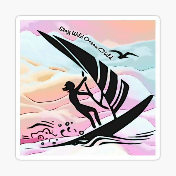 "Sailing yatch in ocean in sillhoute" Sticker by Soniadutta | Redbubble