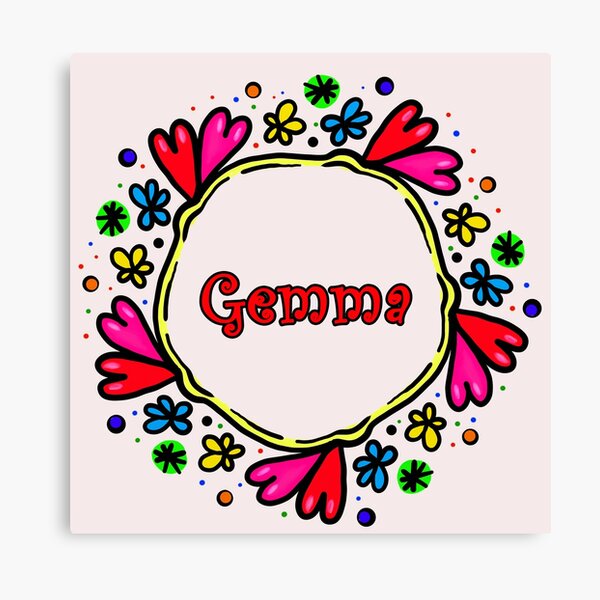 Gemma Canvas Prints | Redbubble