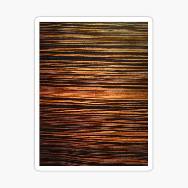 "Dark Wood Veneer" Sticker for Sale by Poptopia | Redbubble