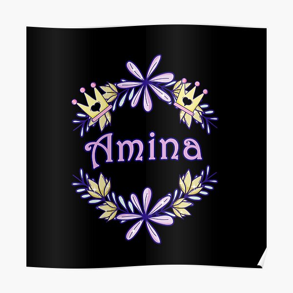 Amina Posters | Redbubble