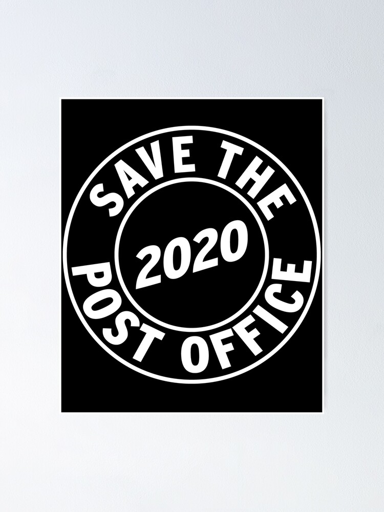 "Save The Post Office" Poster by Fives55 | Redbubble
