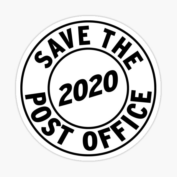"Save The Post Office" Sticker by Fives55 | Redbubble