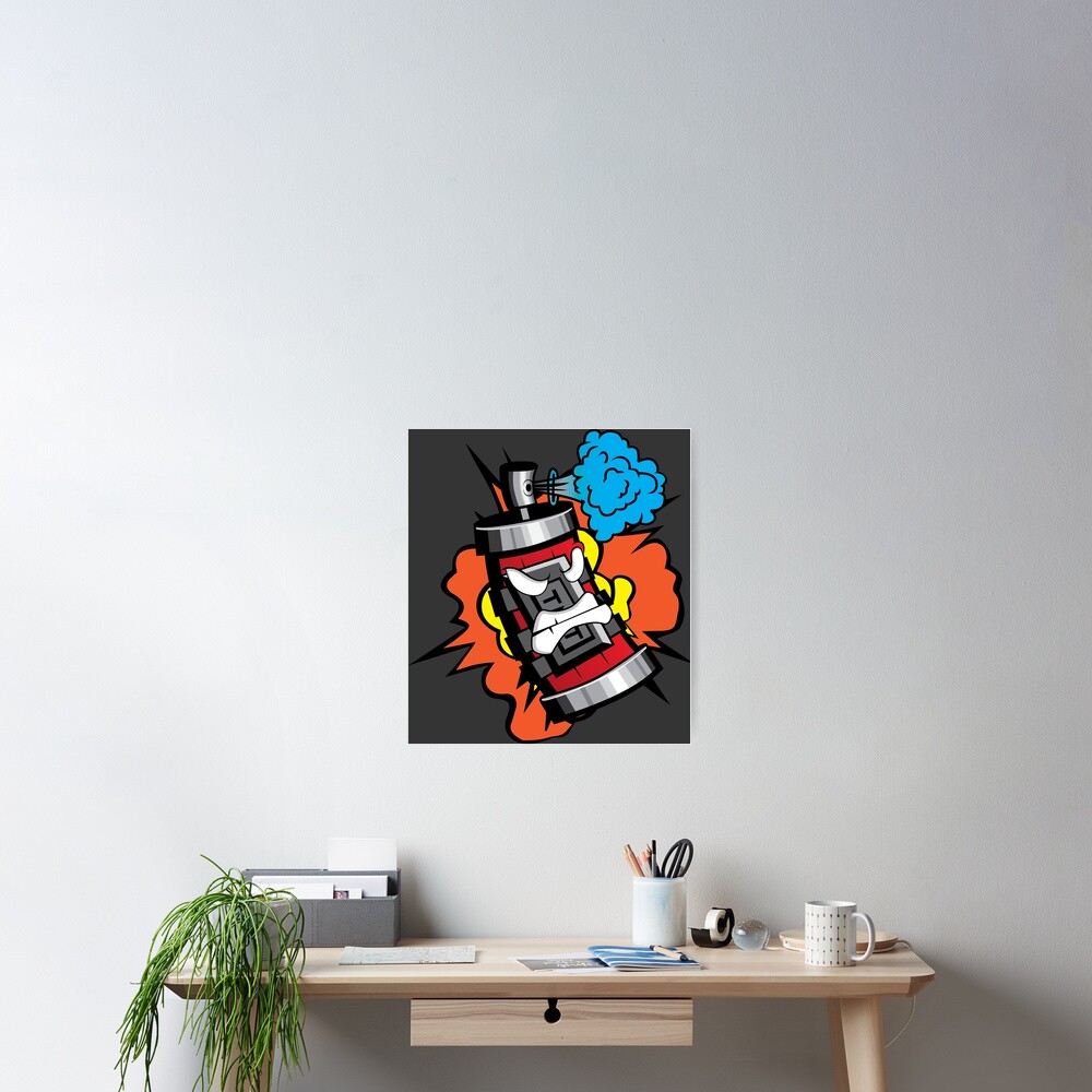 "Graffiti Dynamite" Poster by CameronBurke12 | Redbubble
