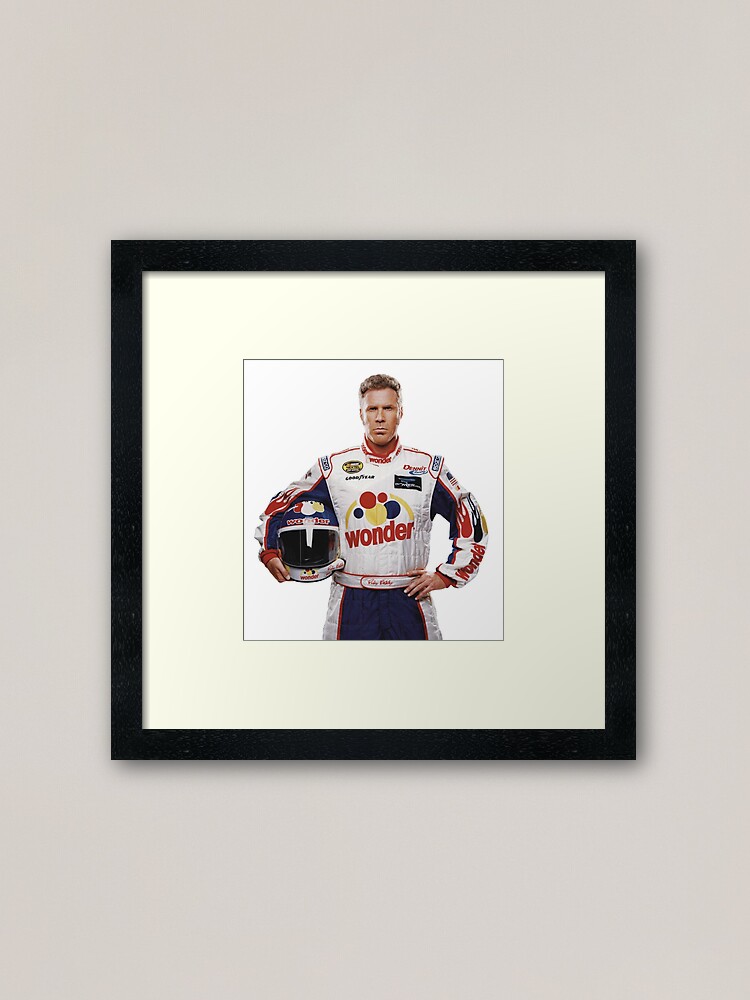 "Ricky Bobby" Framed Art Print for Sale by harrisonbrowne | Redbubble