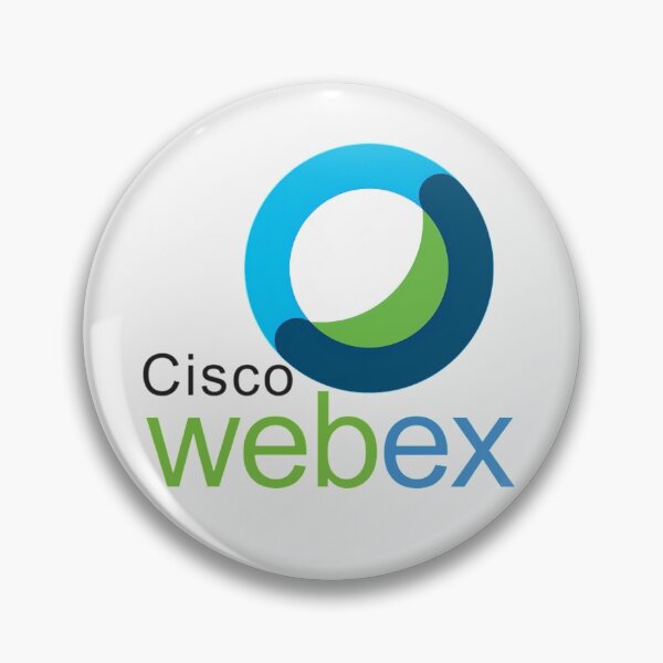 "Cisco Webex Logo" Pin for Sale by parkerku | Redbubble