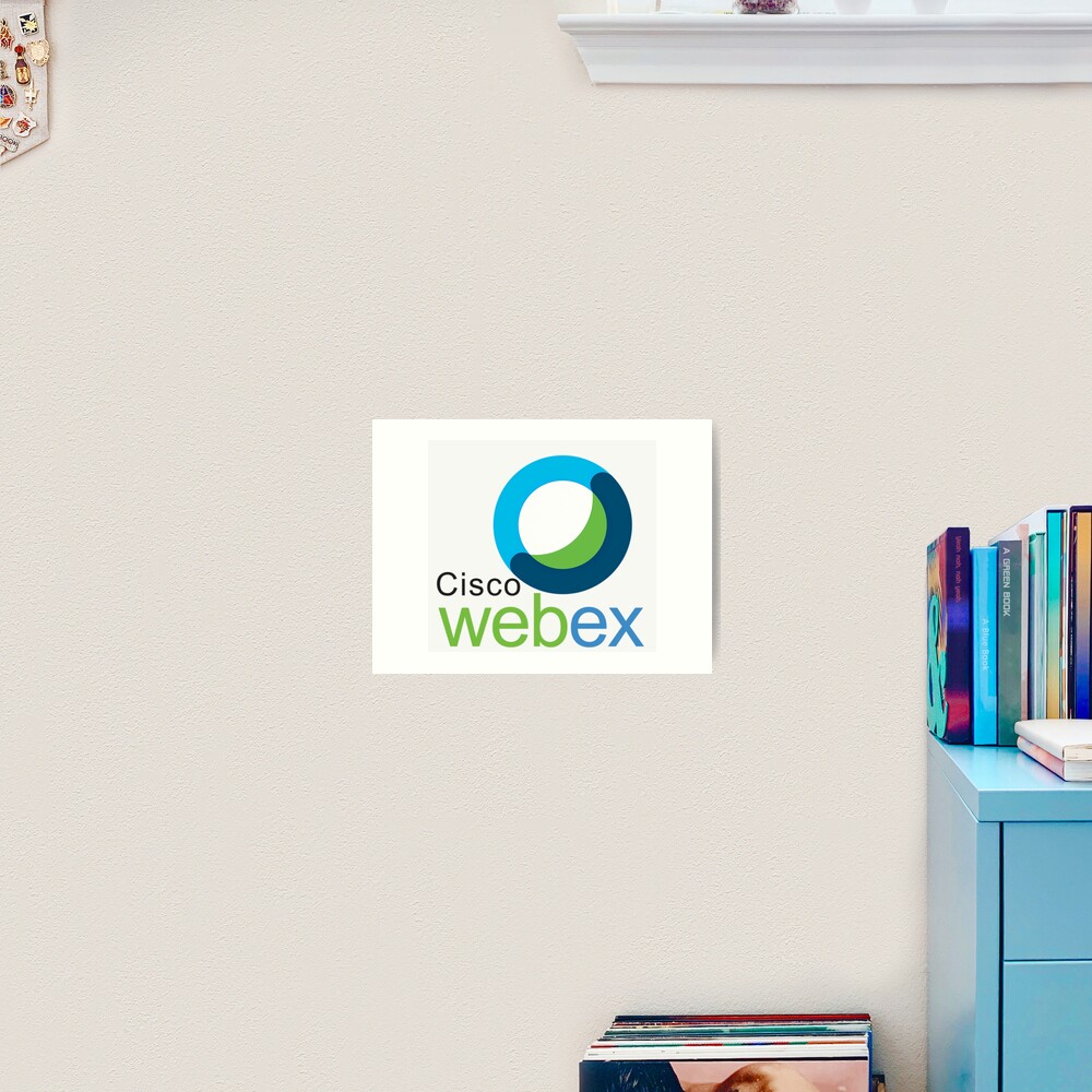 "Cisco Webex Logo" Art Print by parkerku | Redbubble