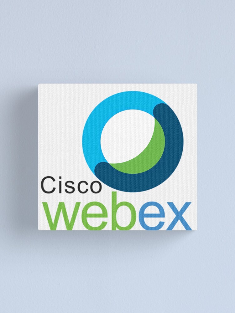 "Cisco Webex Logo" Canvas Print for Sale by parkerku | Redbubble