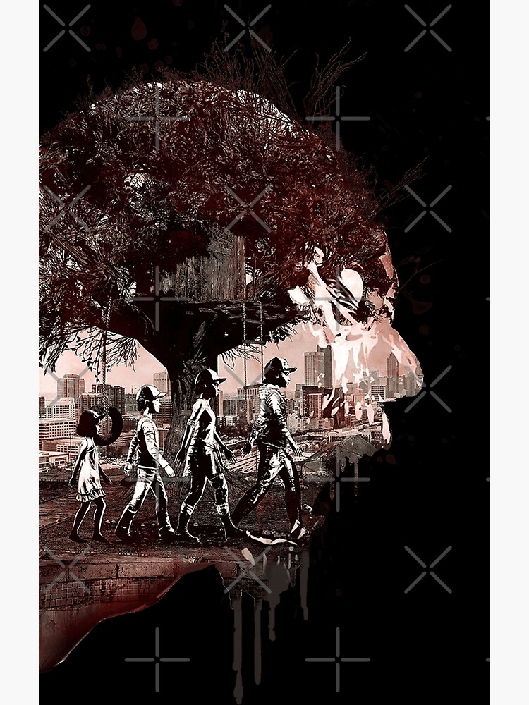 "The Walking Dead Game Definitive Edition Logo" Art Print by Caitlin ...