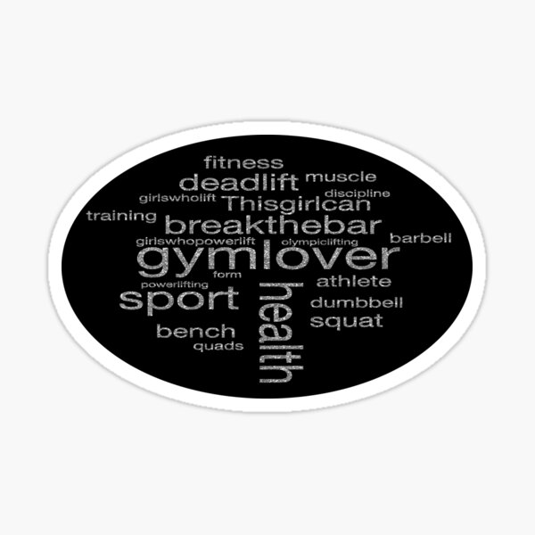 "Girls Who Lift - Female Power Lifting" Sticker for Sale by madtoyman ...