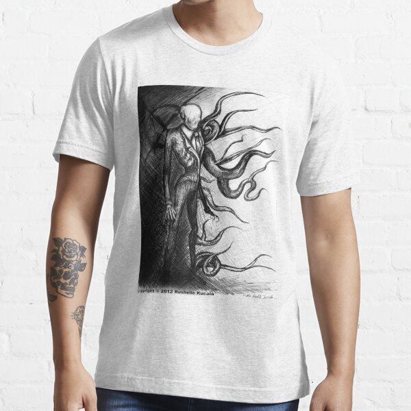 "Slender Man" T-shirt for Sale by Thedragonofdoom | Redbubble ...