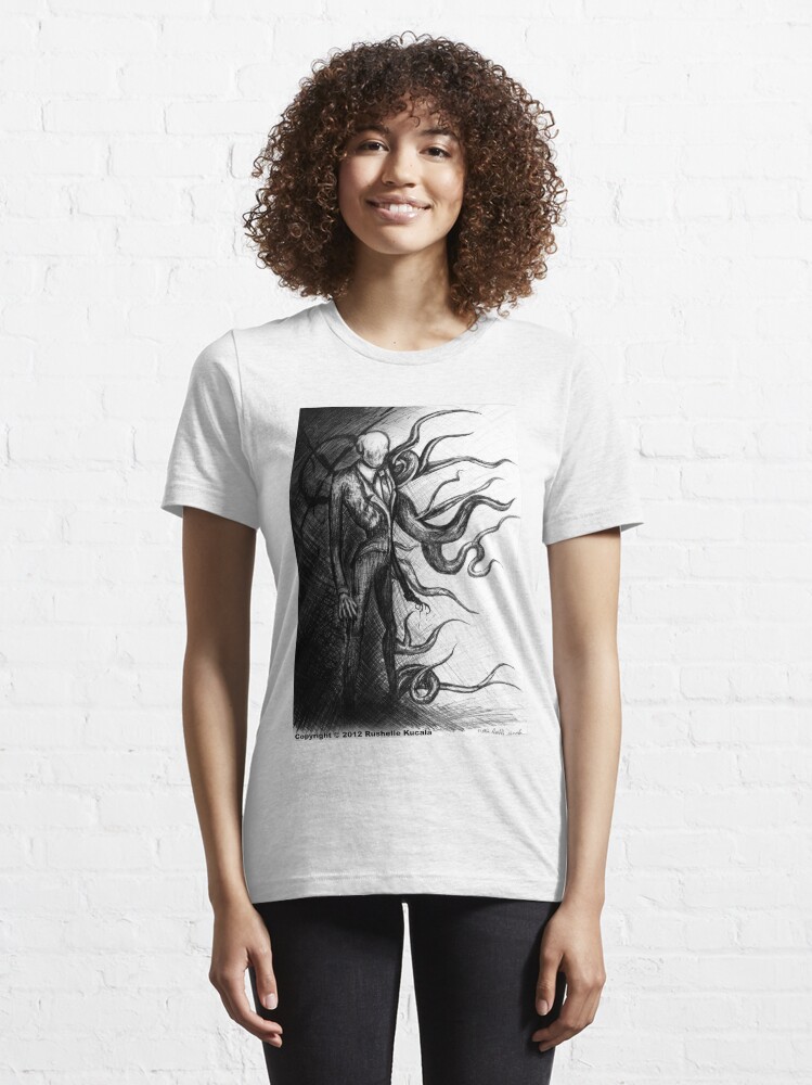 "Slender Man" T-shirt for Sale by Thedragonofdoom | Redbubble ...