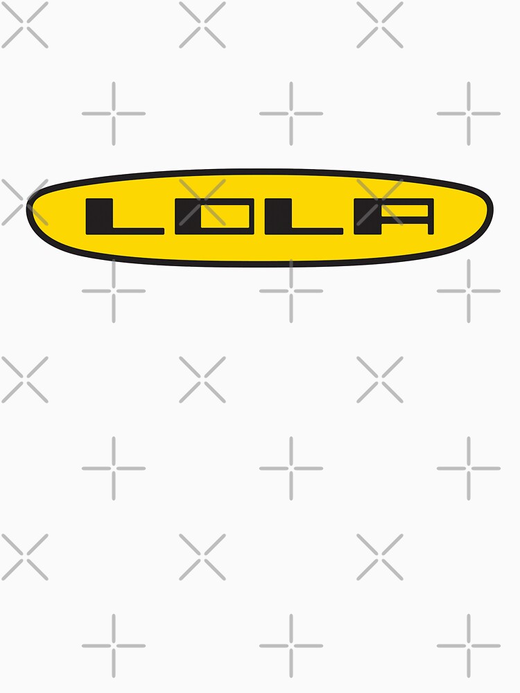 "Lola Racing cars 1960's logo - black " T-shirt for Sale by retropetrol ...