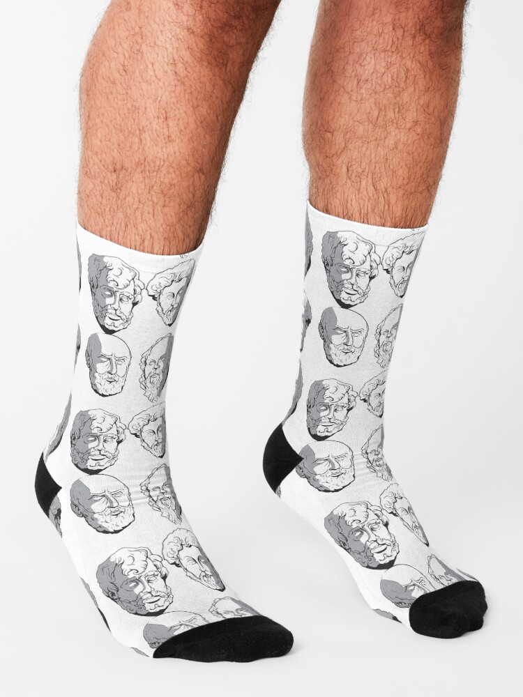 "stoic philosophers " Socks by pirminio | Redbubble