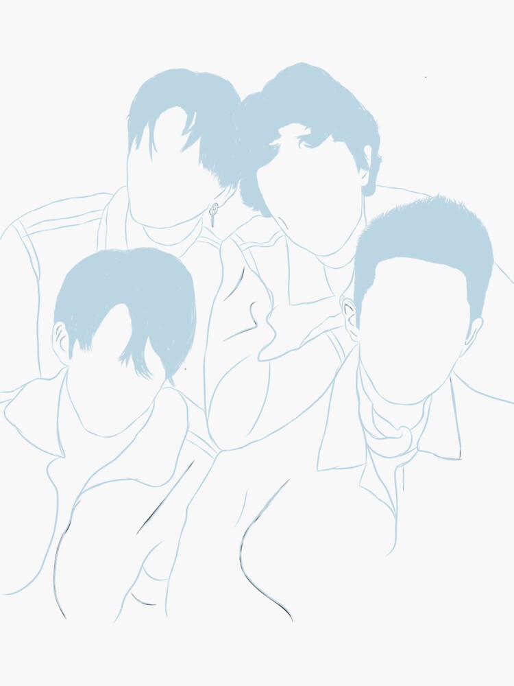 Pegatina «Meteor Garden F4» de haruia | Redbubble