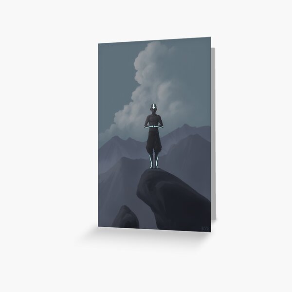 "Aang - Avatar┃The Last Airbender" Greeting Card by Atomicidx | Redbubble