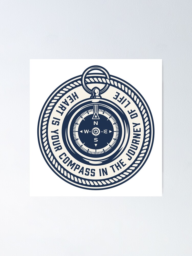 "The Compass" Poster for Sale by renju1902 | Redbubble