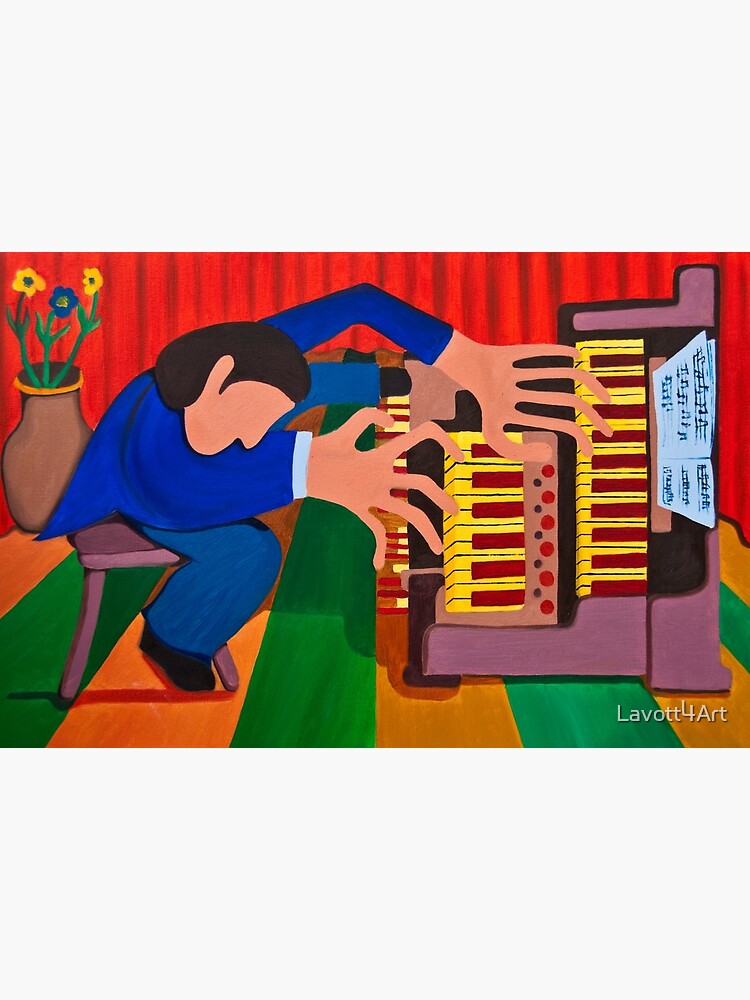 "The Organist " Poster by Lavott4Art | Redbubble