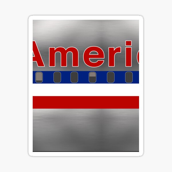 "Plane Tees - American Airlines (Classic)" Sticker for Sale by ...
