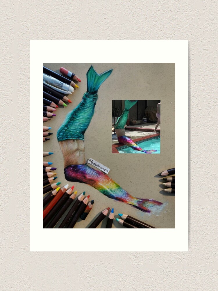 "'MerMer' Unus Annus" Art Print for Sale by ronnie-marshall | Redbubble