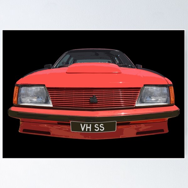 "Holden VH SS HDT Commodore" Poster for Sale by radestilo | Redbubble