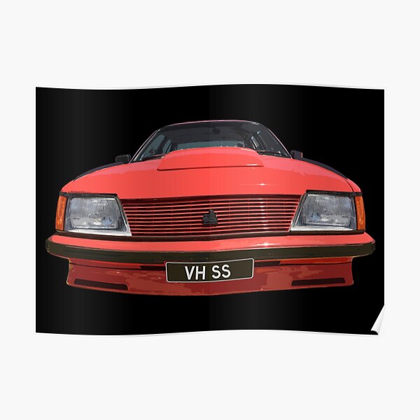 "Holden VH SS HDT Commodore" Poster by radestilo | Redbubble