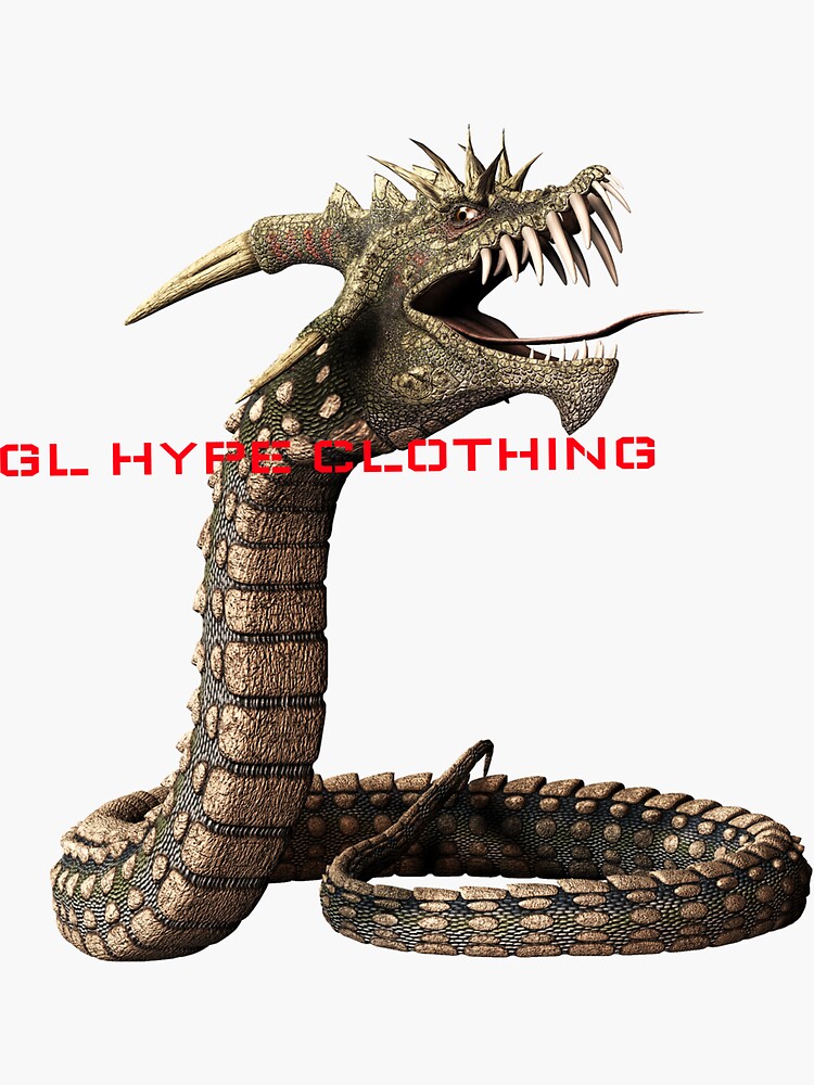 "GL HYPE DRAGON DESIGN" Sticker for Sale by glhype | Redbubble